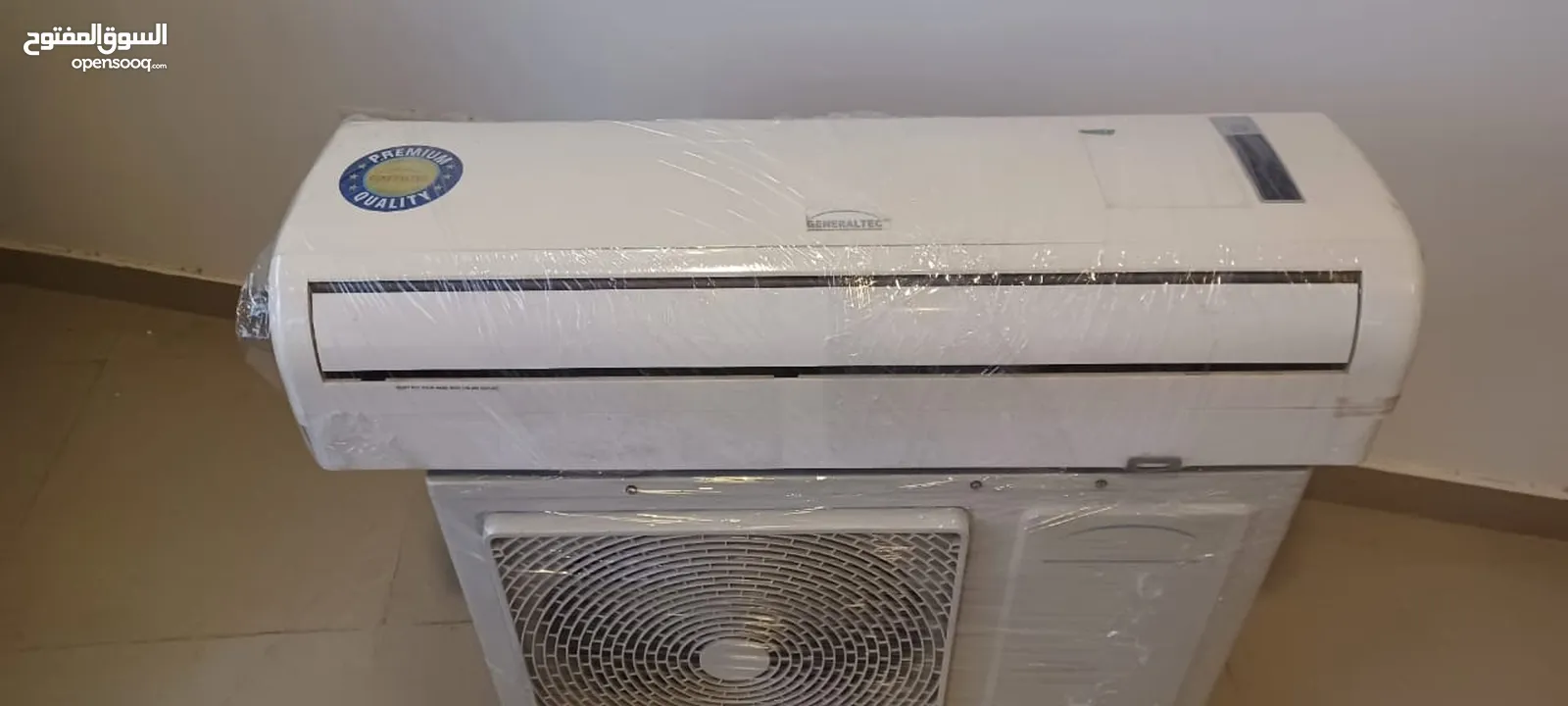 2 Ton General tech ac with fitting and warranty مكيف 2 طن جنرال تك مع ...