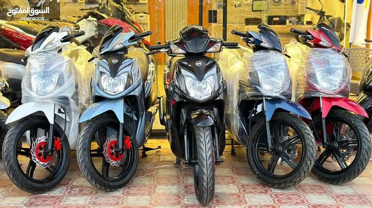 سكوتر SYM SR200 بدون دفعه اولى واقساط مباشرة - (245018303) | السوق المفتوح