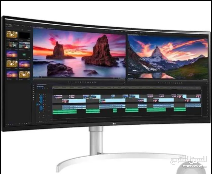 LG 38WN95C-W Monitor 38" 21:9 Curved UltraWide QHD+ - (232411368 ...
