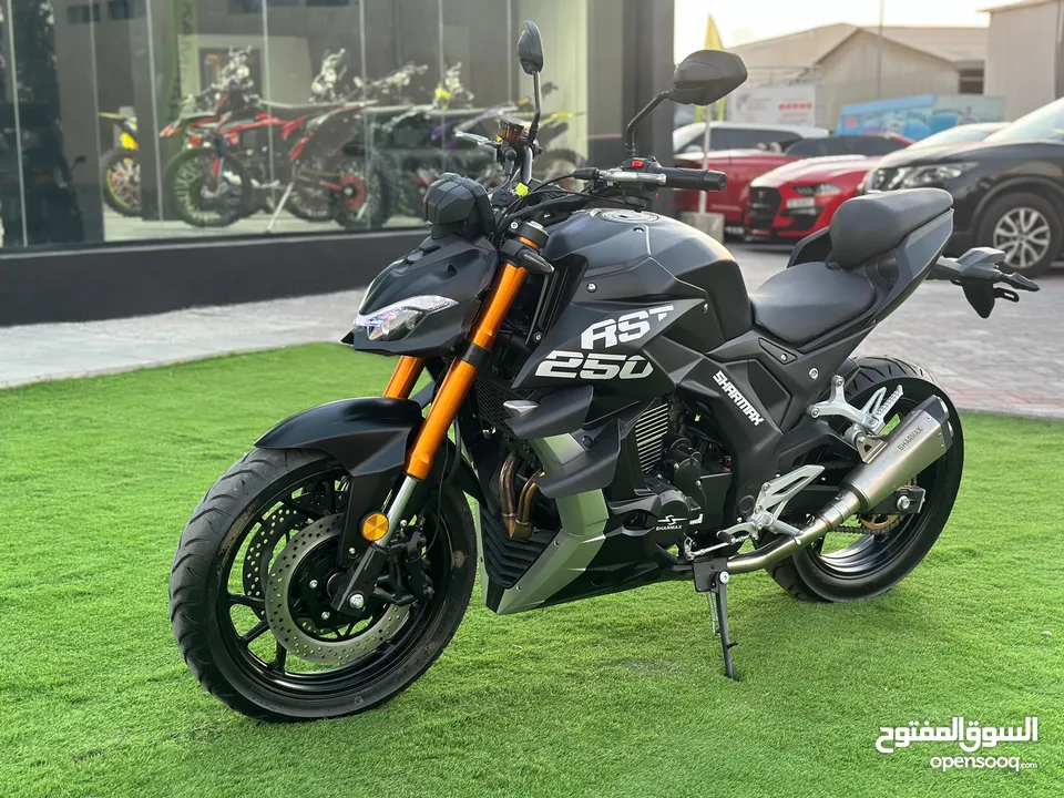 SHARMAX RST 250 Competitions (sport bike, naked bike , دراجة نارية رياضية، ستريت فايتر ...