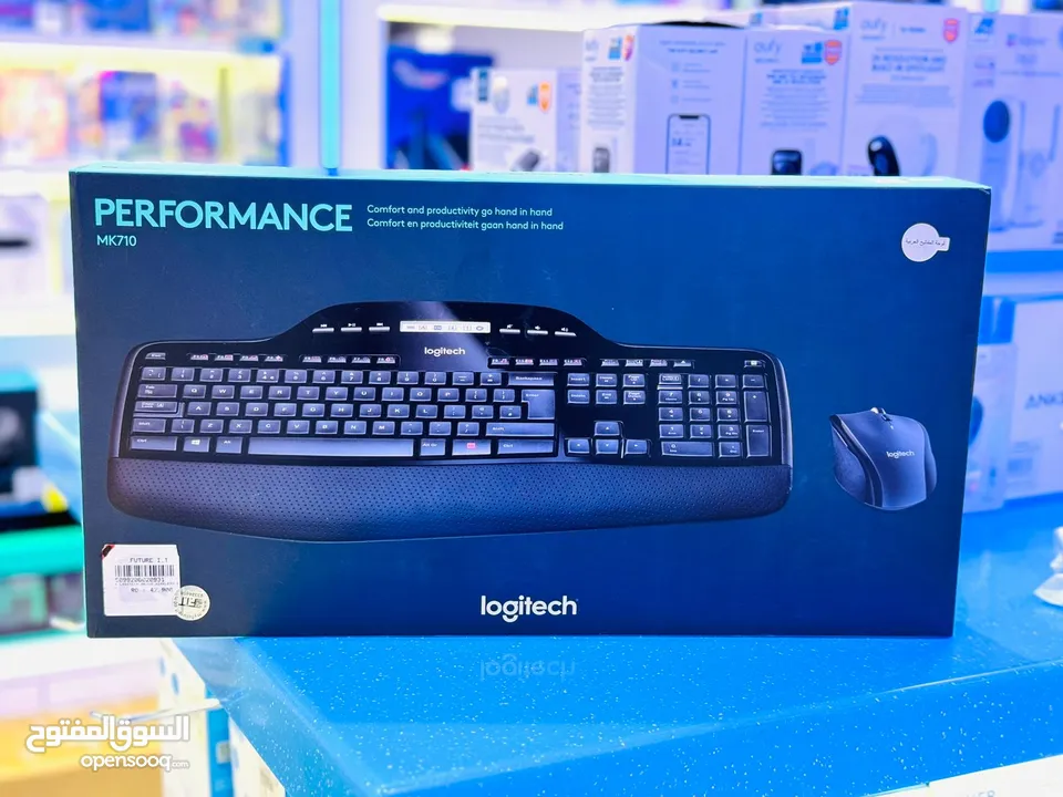 Logitech performance Mk710 wireless keyboard & Mouse - (252559487 ...