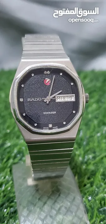 Rado – Voyager – Vintage – Men wrist watch 1980s automatic 25-jewels ...