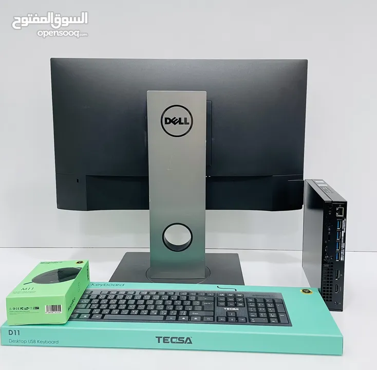 Dell Mini Pc Core i5 Ram 8GB SSD 256GB DELL MONITER 22” with HDMI ...