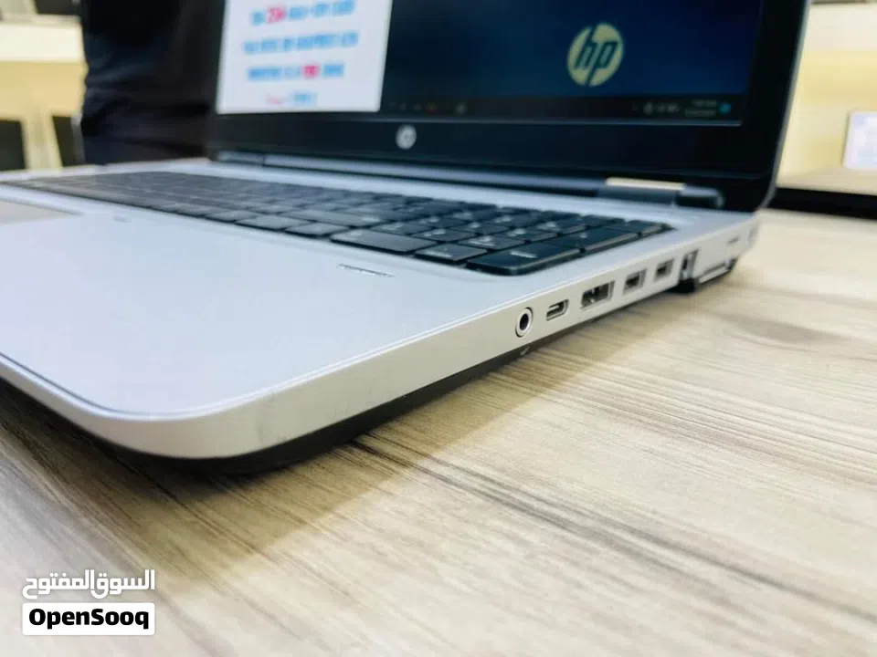 HP 650 G3 CORI5 الجيل السابع RAM 8 GIGA DDR4 SSD 256 GIGA NVME MONITOR ...