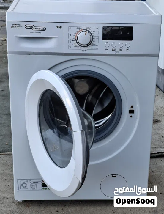 Super General washing machine 6kg - (276077229) | السوق المفتوح