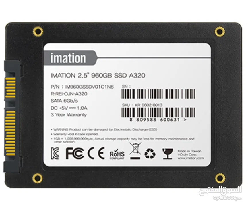 SSD SOLID STATE DRIVE IMATION 240 GB هارد ديسك اس اس دي جديد ومكفول ...