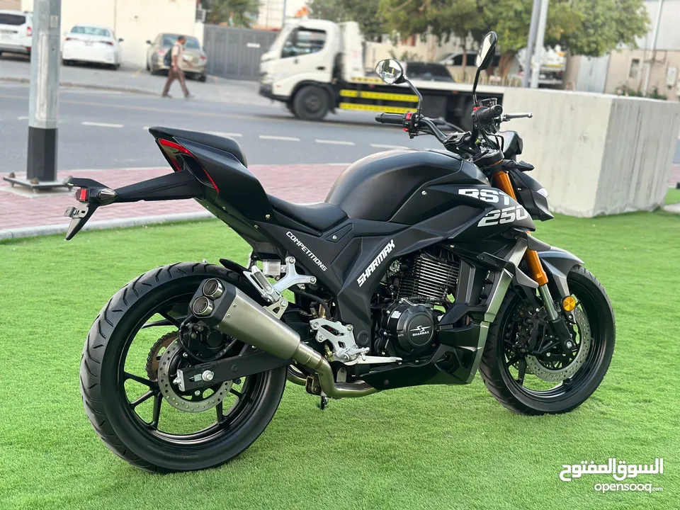 SHARMAX RST 250 Competitions (sport bike, naked bike , دراجة نارية رياضية، ستريت فايتر ...