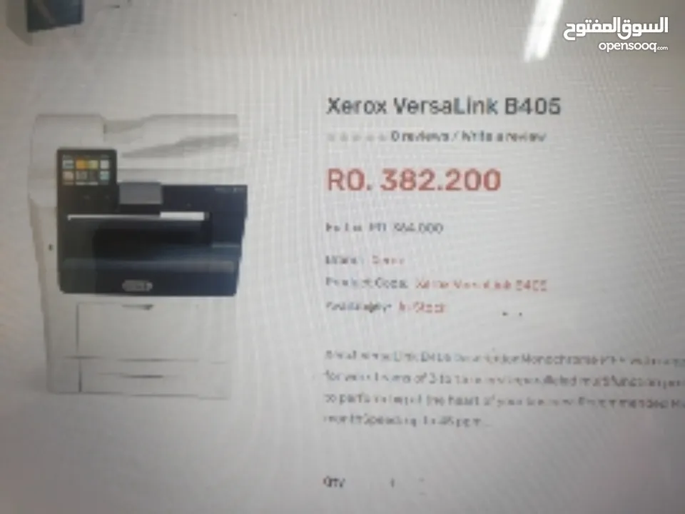 VersaLink C405 Xerox ConnectKey technology enabled smart Workplace ...