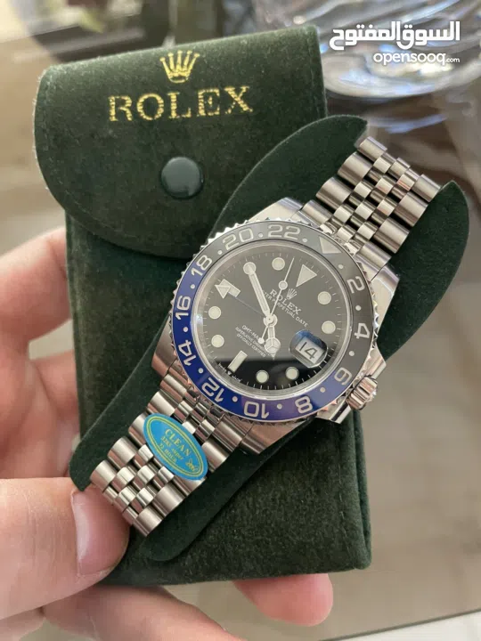 ROLEX BATMAN CLEAN FACTORY سويسري مكينة سويسري رولكس باتمان من مصنع ...