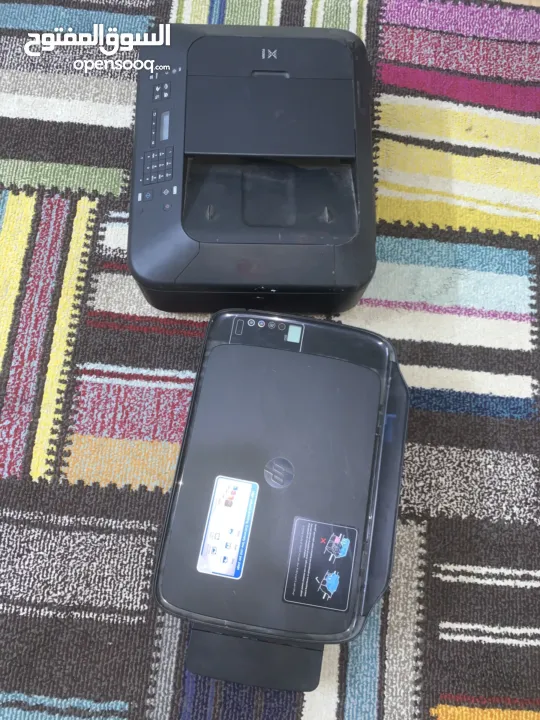 عدد2 طابعة مع سكنر ملونة نوع HPوالثانية نوع canon اصلية للبيع بسر مغري ...