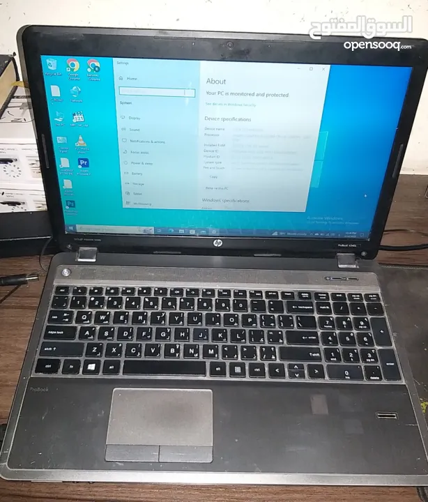 لابتوب Hp CORE I5 -3230m RAM 8 GB SSD 256 GB الجهاز بحالة الوكالة ...