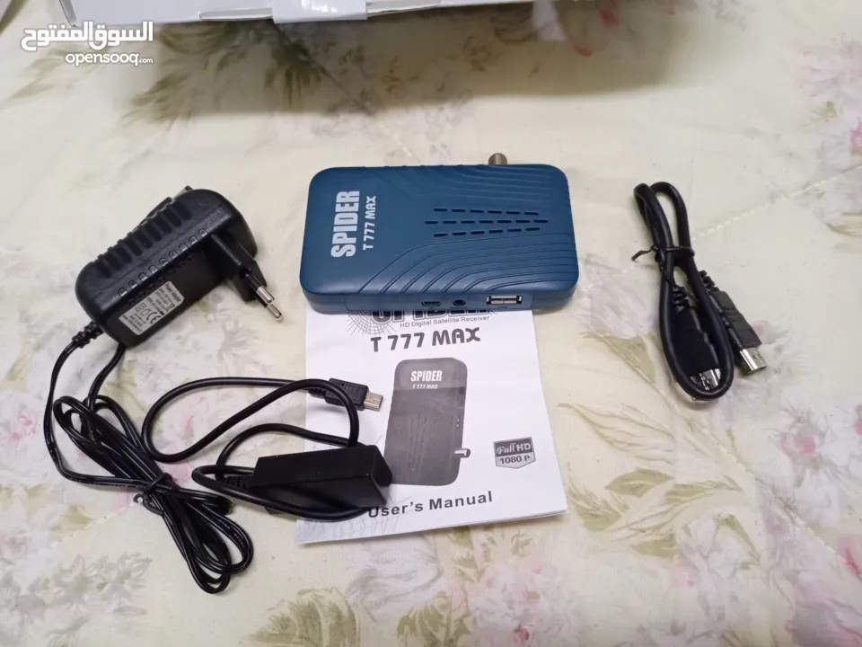 ريسيفر سبايدر T777 جديدة اشتراك 10 سنوات على جميع الباقات - (227898148) | السوق المفتوح