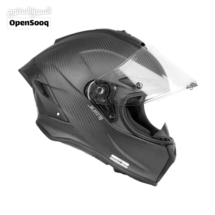 JUST1 Motorcycle Helmet Full Face J-GPR Solid Matt, Carbon - (255828239 ...