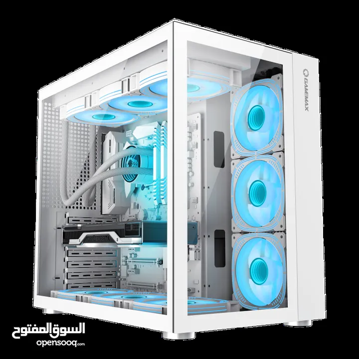 كيس جيمنغ فارغ احترافي جيماكس تجميعة Gamemax Gaming PC Case Infinity WT ...