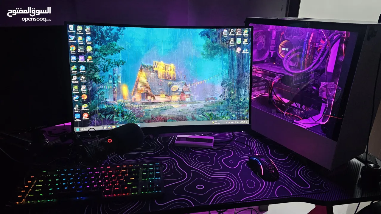 gaming pc combo ( ps4 & pc & 6 ps4 games) - (253336995) | السوق المفتوح