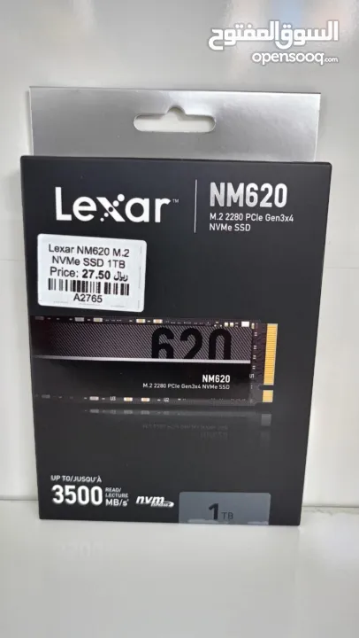 Lexar NM620 1tb M.2 2280 NVMe Single Cut SSD - (256211563) | السوق المفتوح
