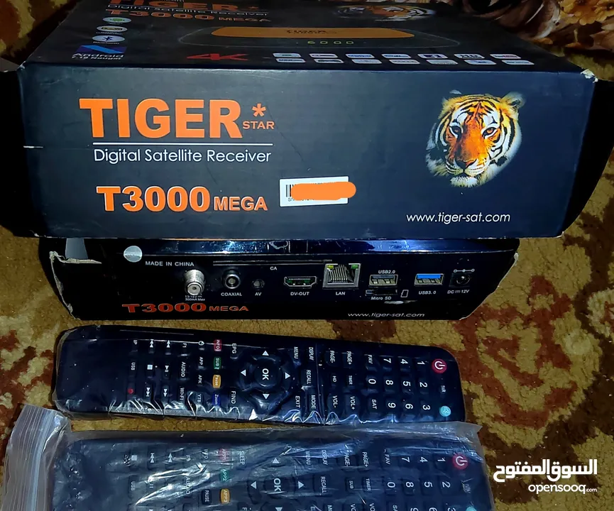 TIGER T3000 MEGA 4K : ريسيفر : المفرق أخرى (243593151)
