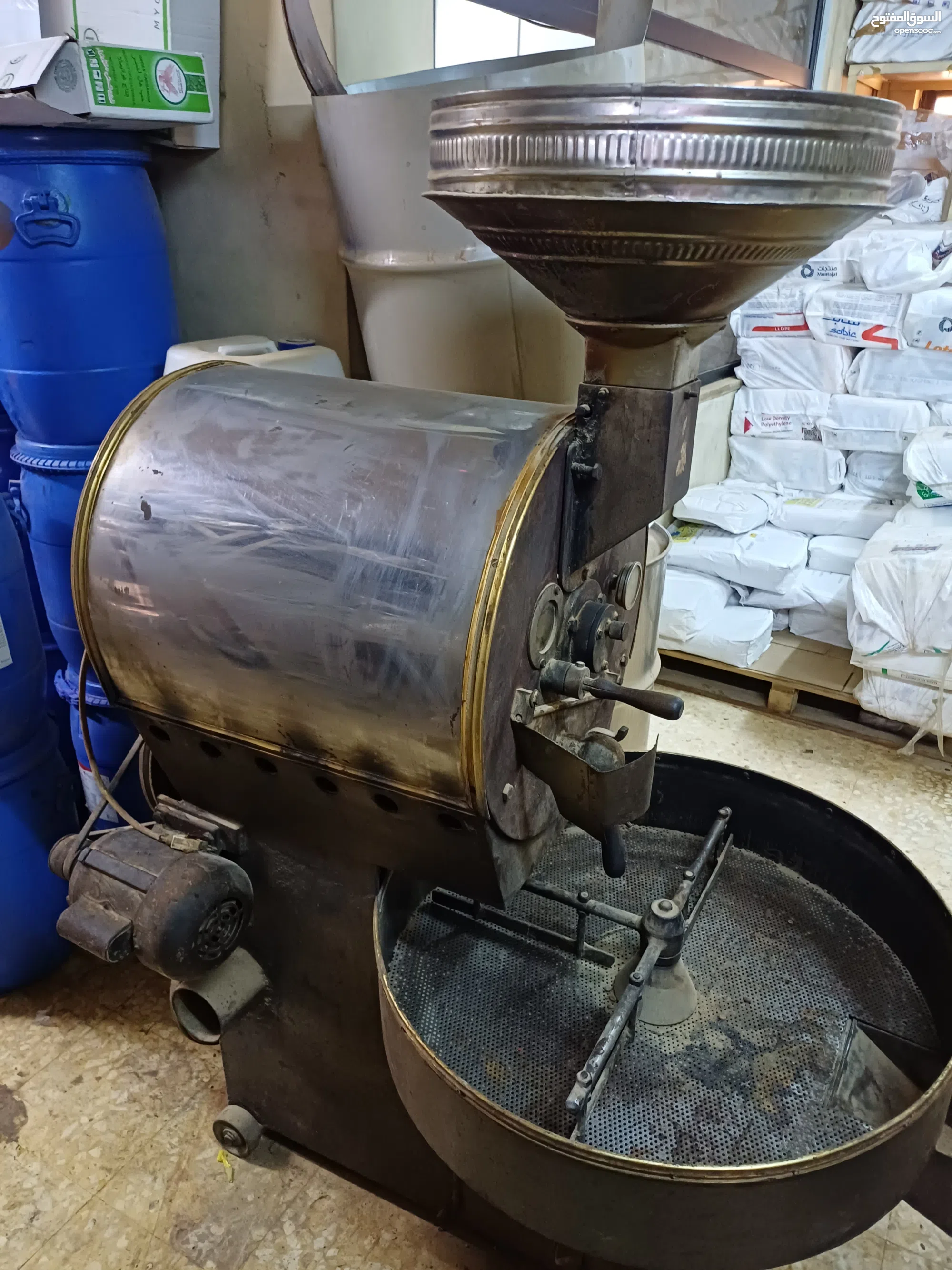 للبيع حماصة قهوة غاز 10 كغ شغالة 100 %...زكي نصر ..صنع الأردن - (268381789) | السوق المفتوح