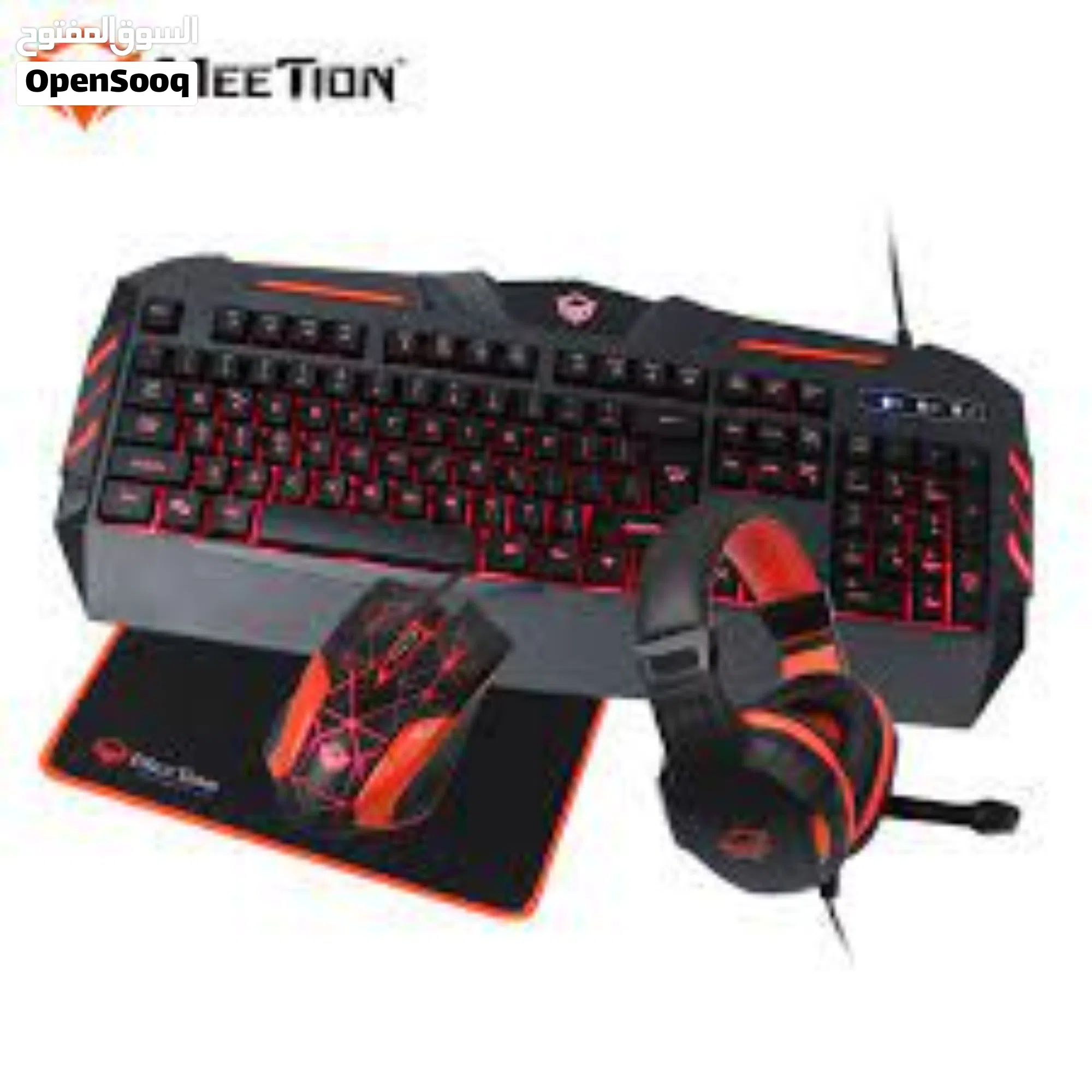 Keyboard MEETION C500 كيبورد ميشن العاب جيمنج ار جي بي باك لايت ...