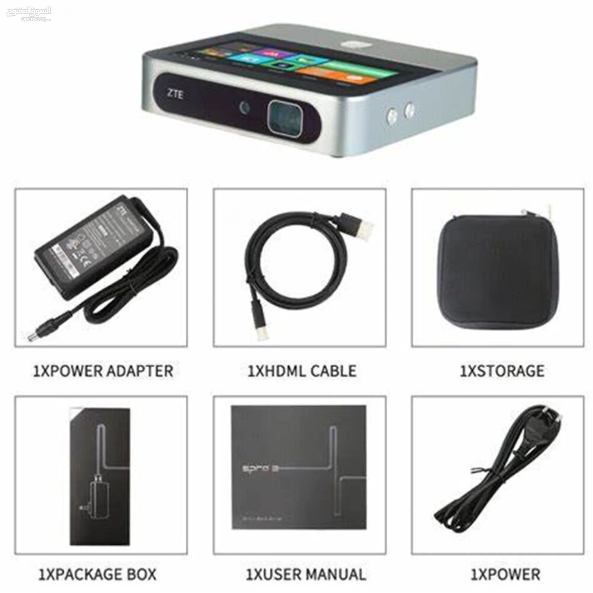 ZTE Spro 2 Smart Projector (Android) - (266591819) | السوق المفتوح