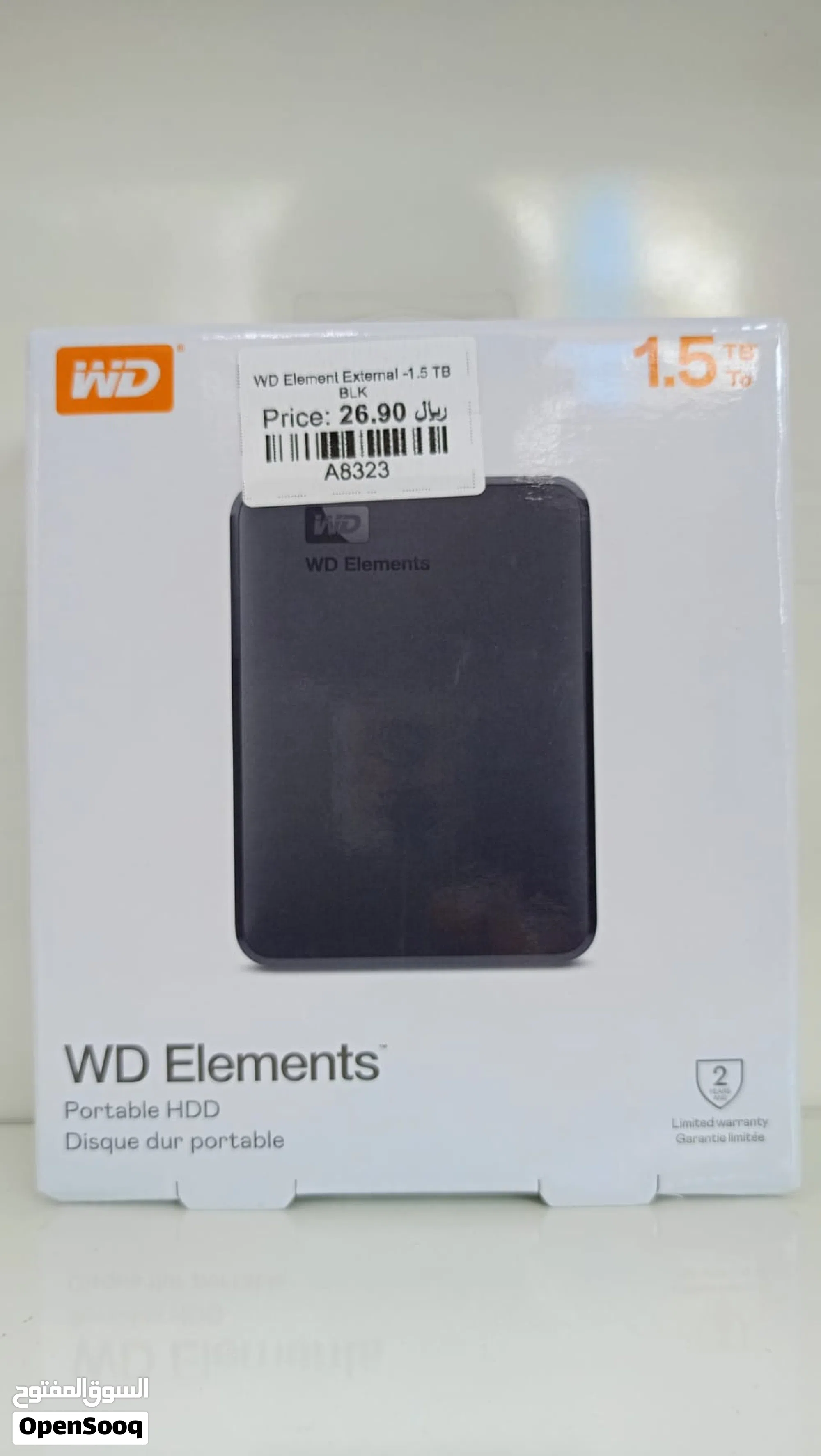 WD Element 1.5TB Portable Hard Disk Drive - (253728859) | السوق المفتوح