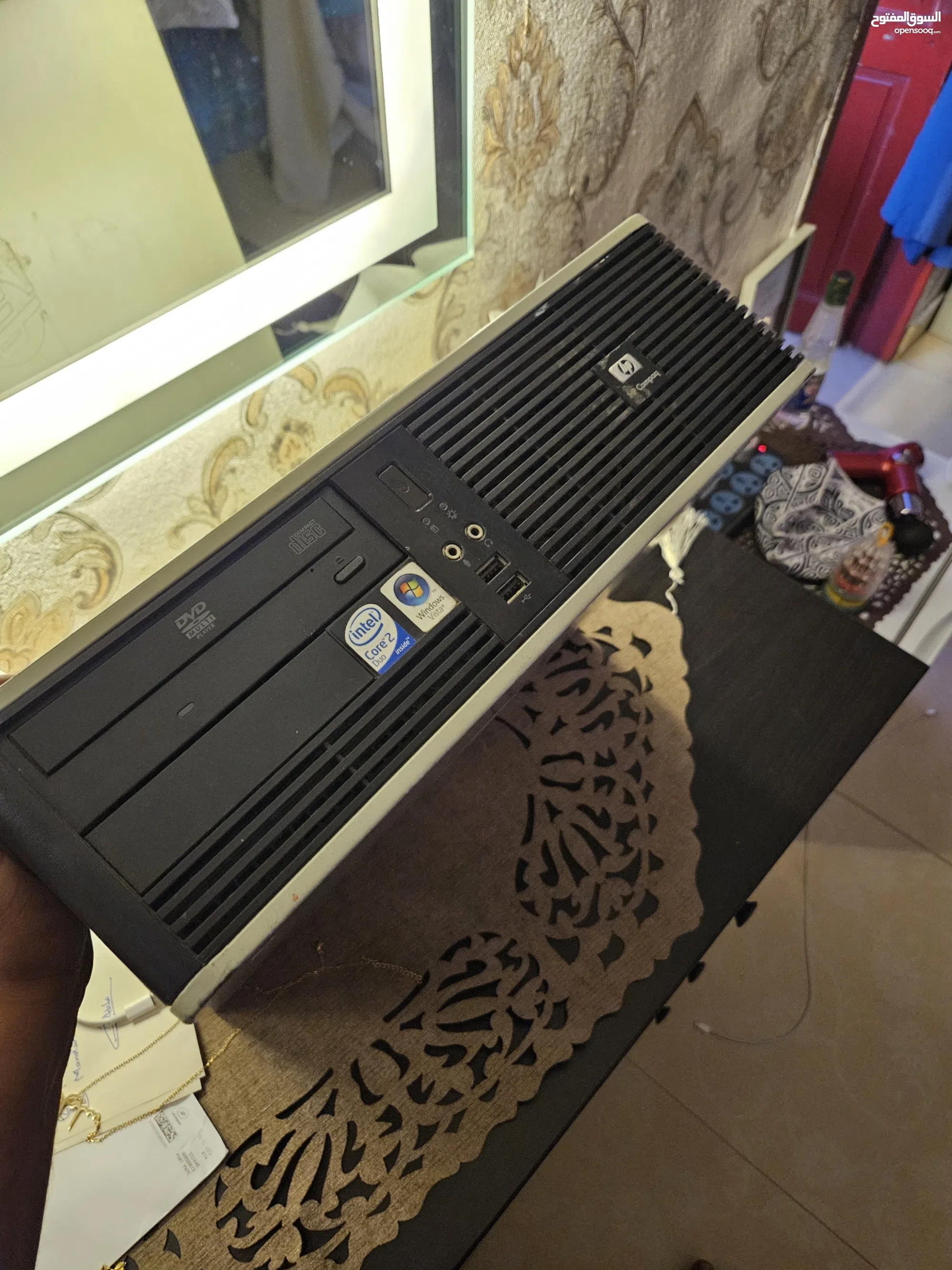 HP desktop tower HP COMPAQ core 2 due - (249430683) | السوق المفتوح