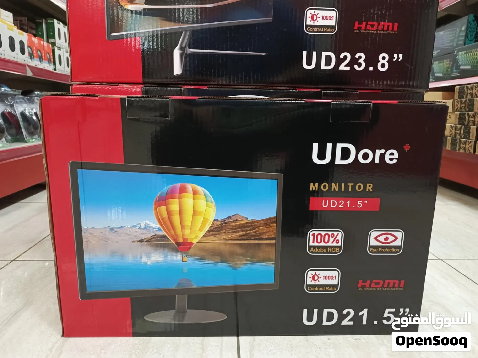 شاشة جيمنغ يودور 22 انش / بوصة 1080 UDore 22 Monitor - (250472427 ...