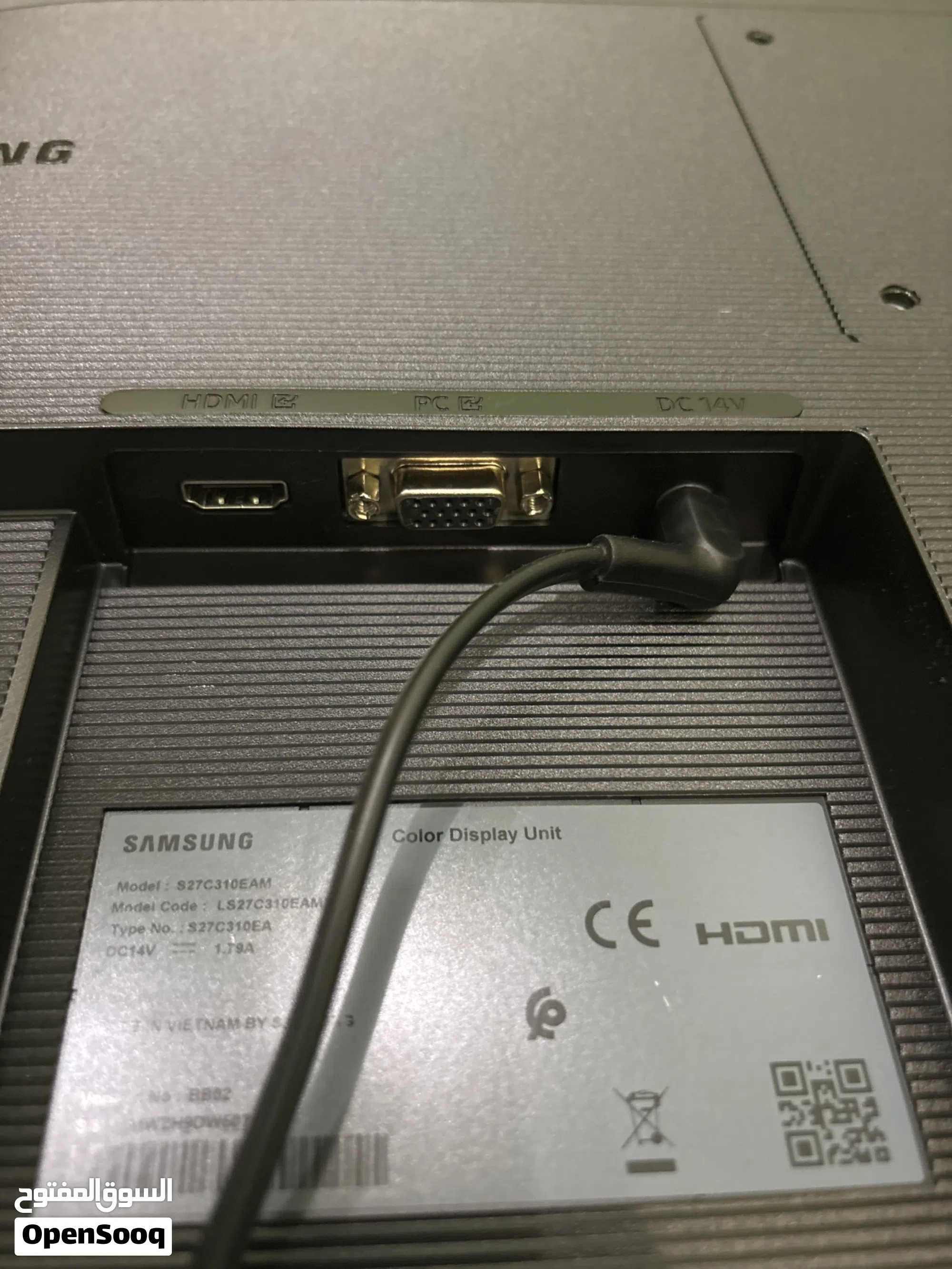 Samsung Monitor (S27C310EAM) - (269115985) | السوق المفتوح