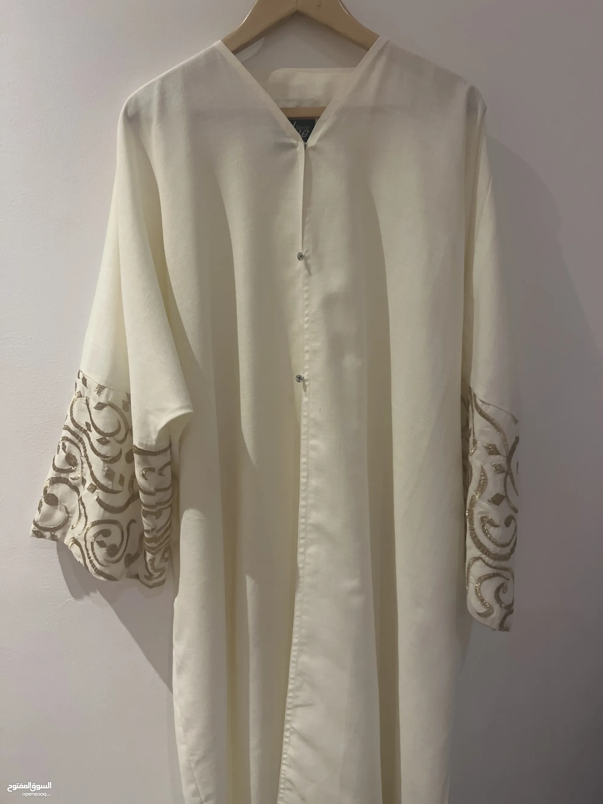 Beautiful qatari style abaya available,along with head scarf ...
