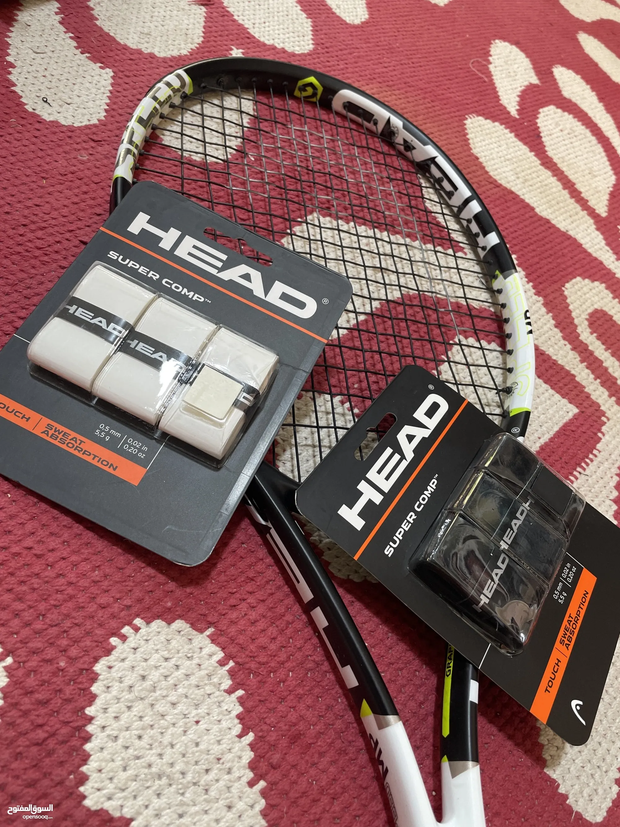 HEAD Super Comp Overgrip مسكة مضرب تنس/ريشة نوع HEAD - (237637784 ...