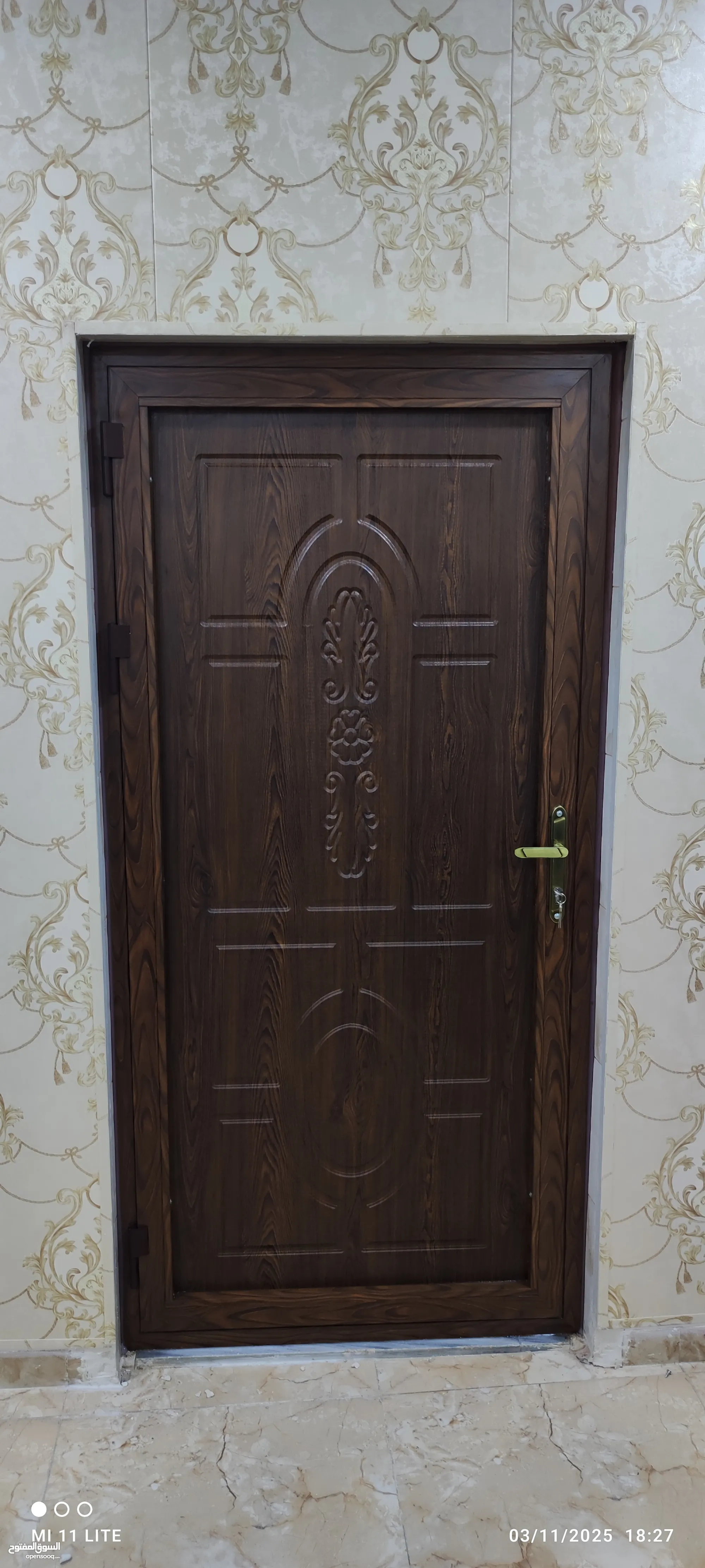 تفصيل باب الامنيوم ثقيل فقط 110 دينار جميع الألوان وتتوفر لدينا كافة ...