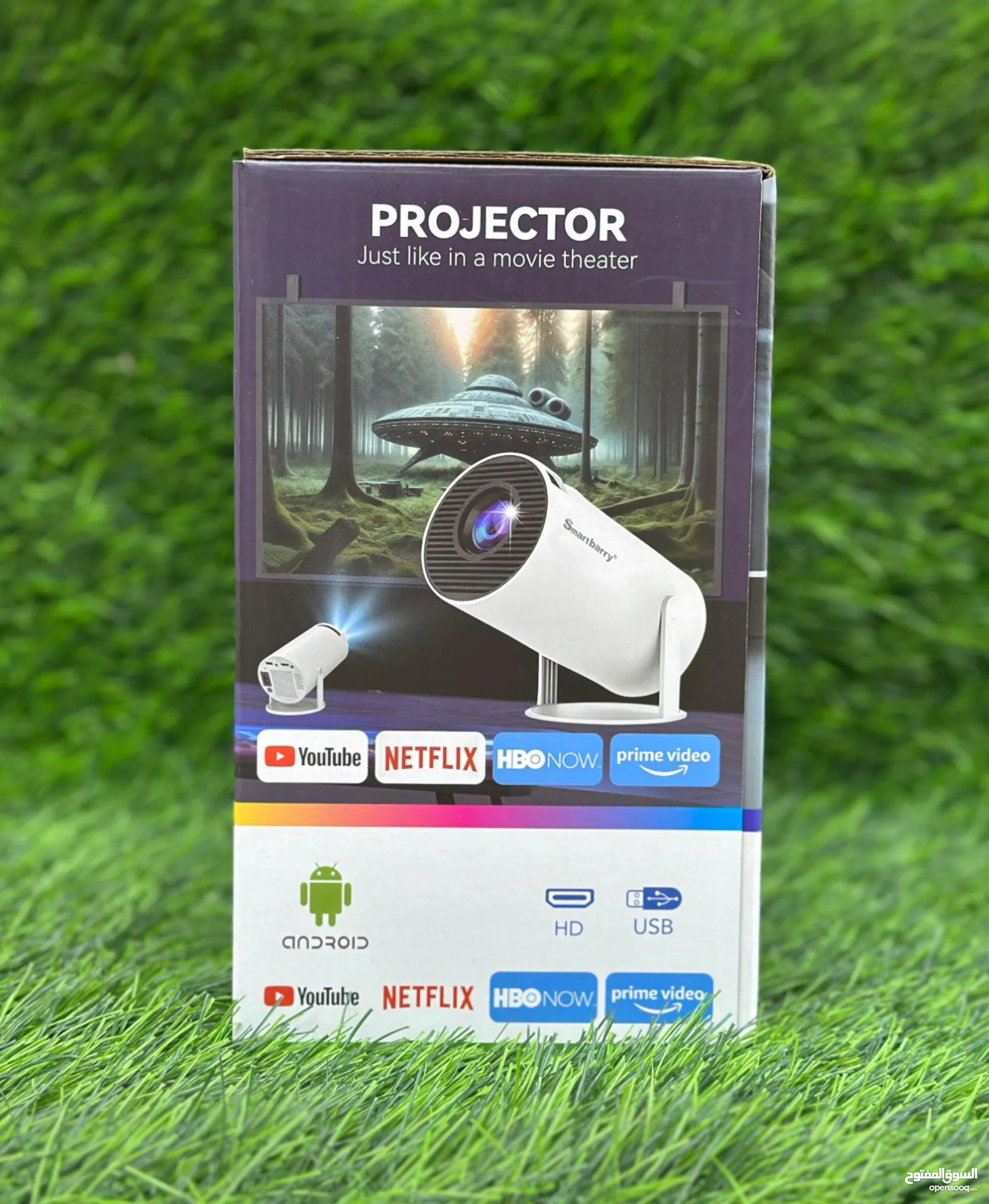 SMARTBERRY HT5 PLUS PROJECTOR 4K HDR ANDROID - (270180883) | السوق المفتوح