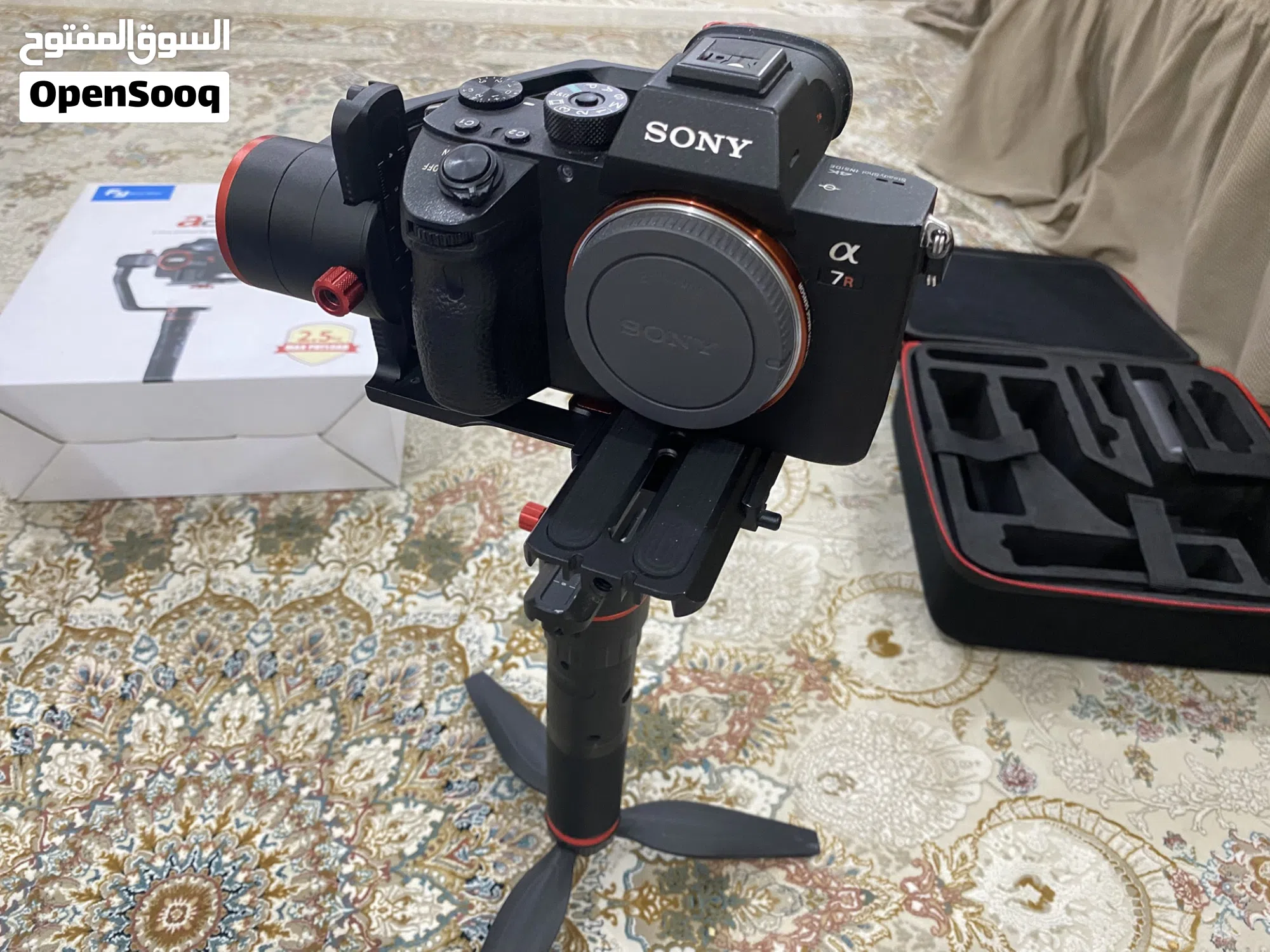 مانع اهتزاز كاميرا كالجديد Feiyutech camera gimbal يتحمل وزن لغاية 2.5 ...