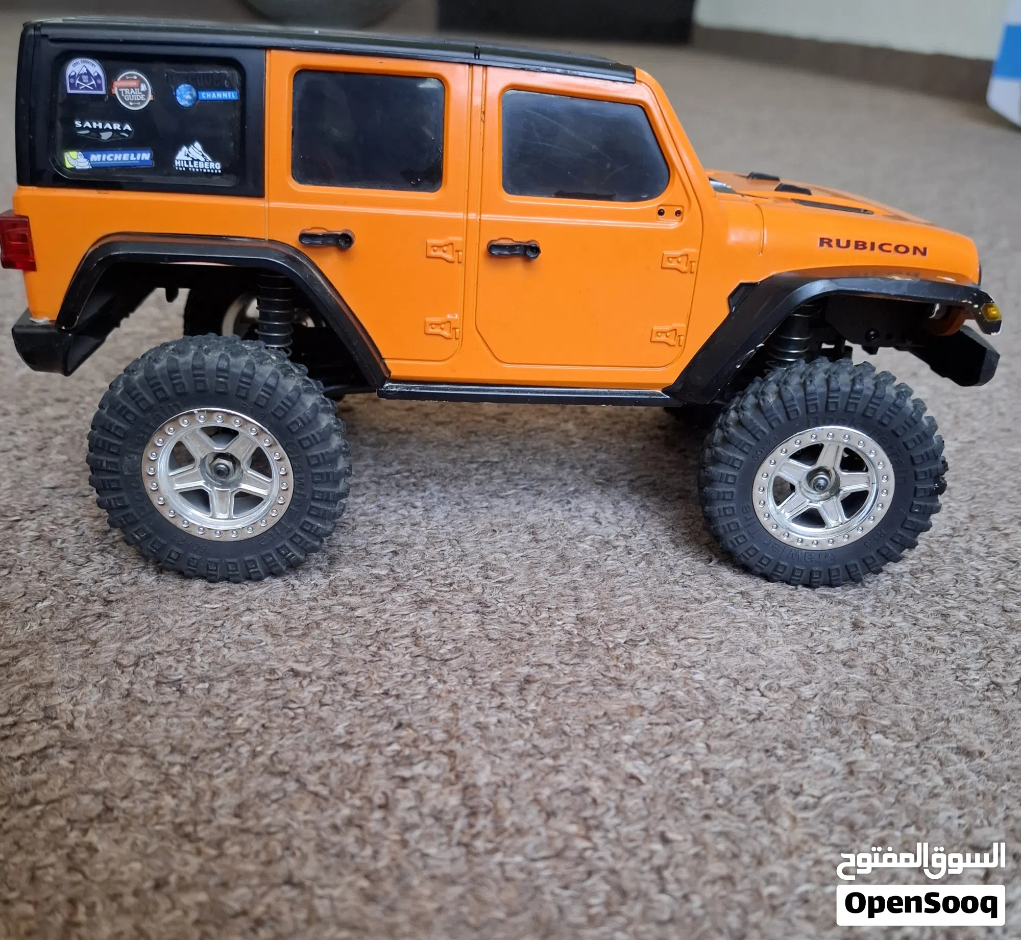 RC Jeep Wrangler Rubicon 4WD Remote Control Car – Good Condition ...