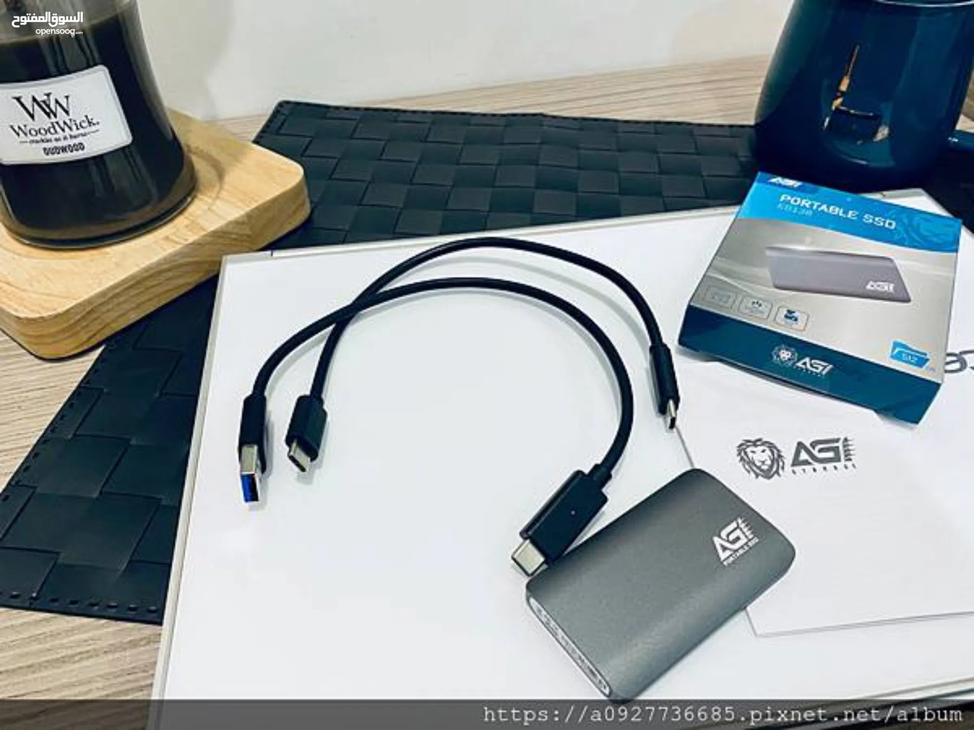AGI PORTABLE 512 SSD ED138 SSD خارجي فائق السرعة اسس دي - (252658243 ...