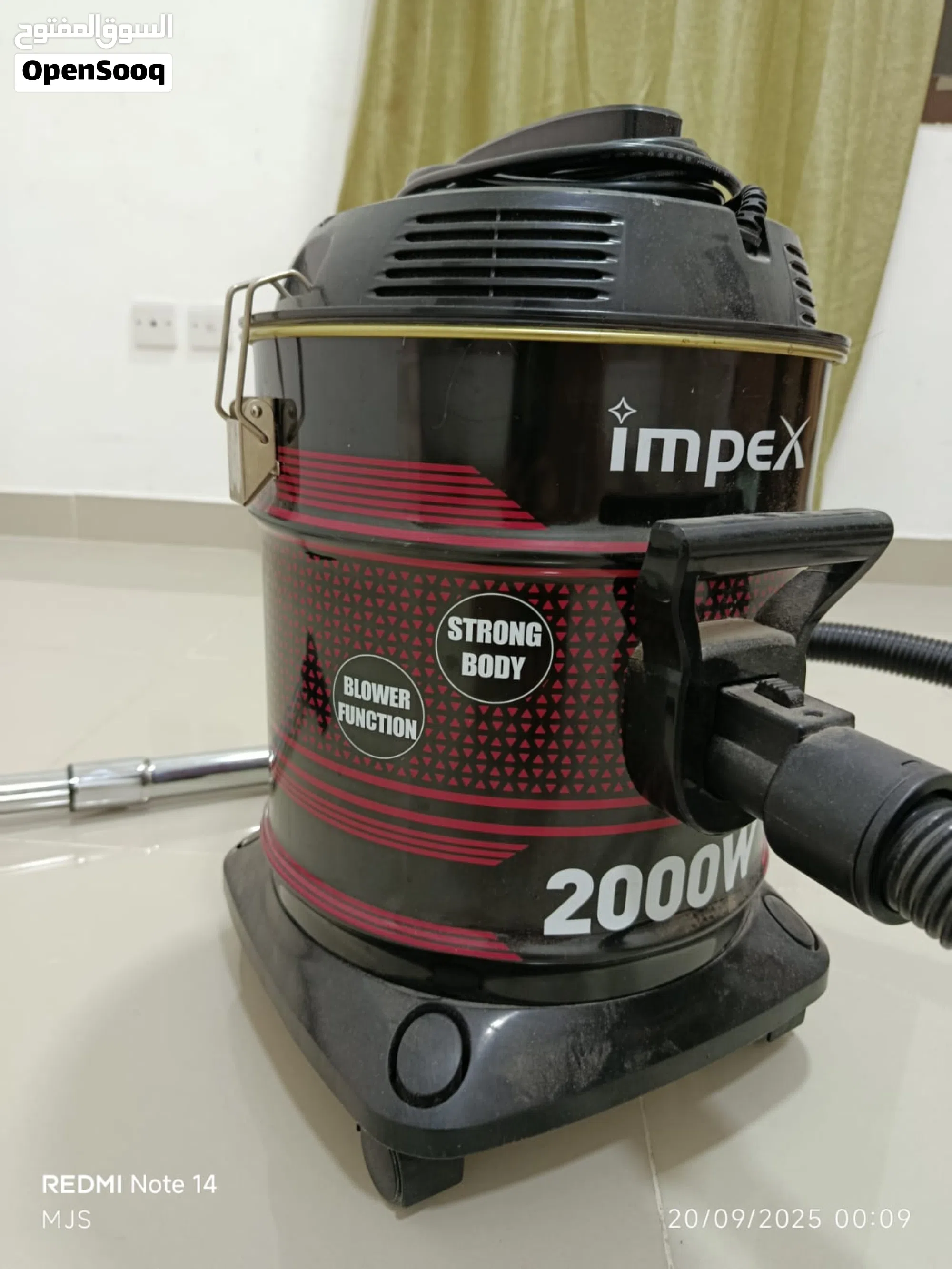 Impex 2000W Vacuum Cleaner with Blower Function - (270258241) | السوق ...
