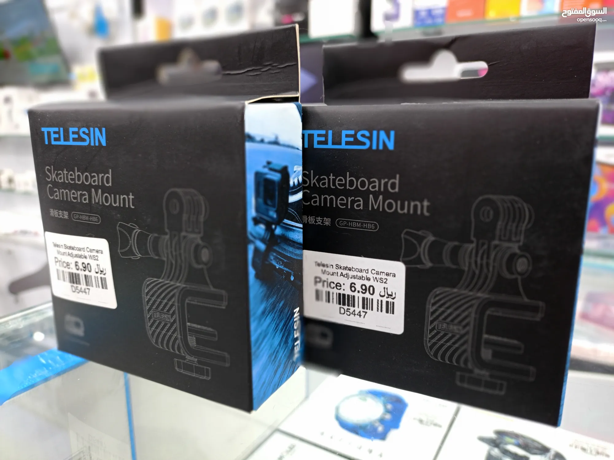 TELESIN SKATEBOARD CAMERA MOUNT GP-HBM-HB6 - (253644339) | السوق المفتوح