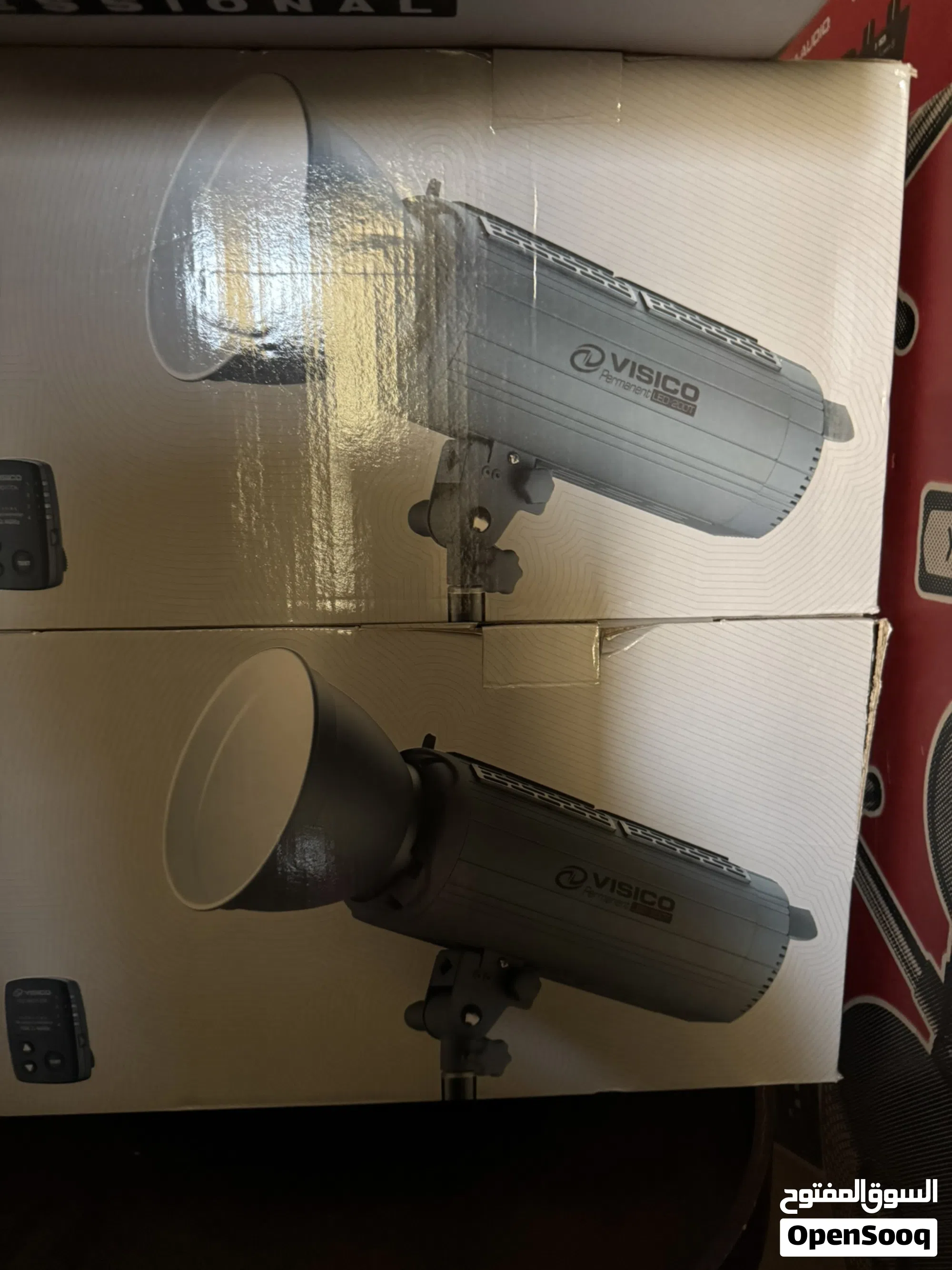 Visico LED soft box light with stand - (256559663) | السوق المفتوح