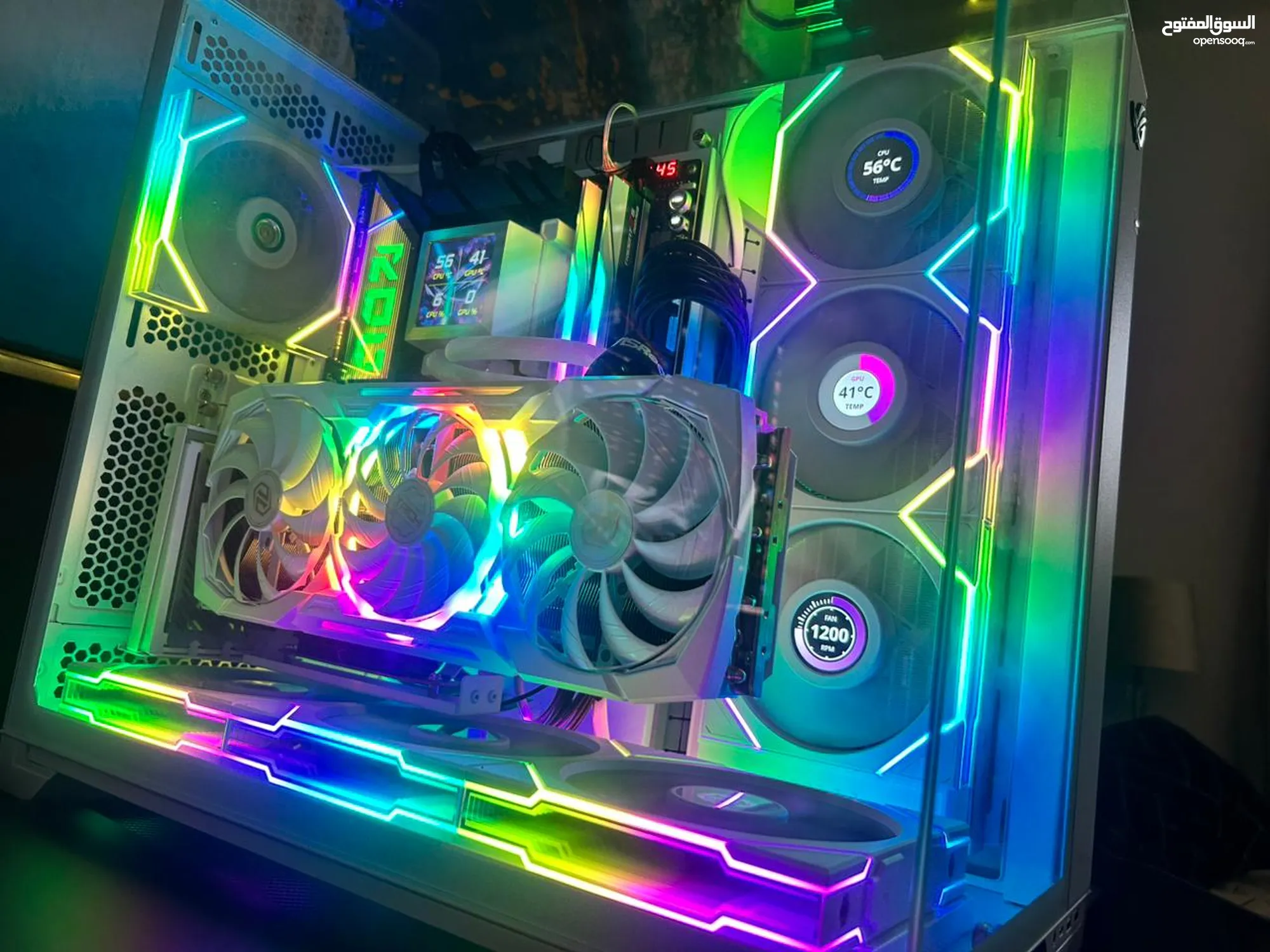 premium PC ryzen9 7950 x3d - RX 7900XTX كمبيوتر شخصي عالي الأداء ryzen ...