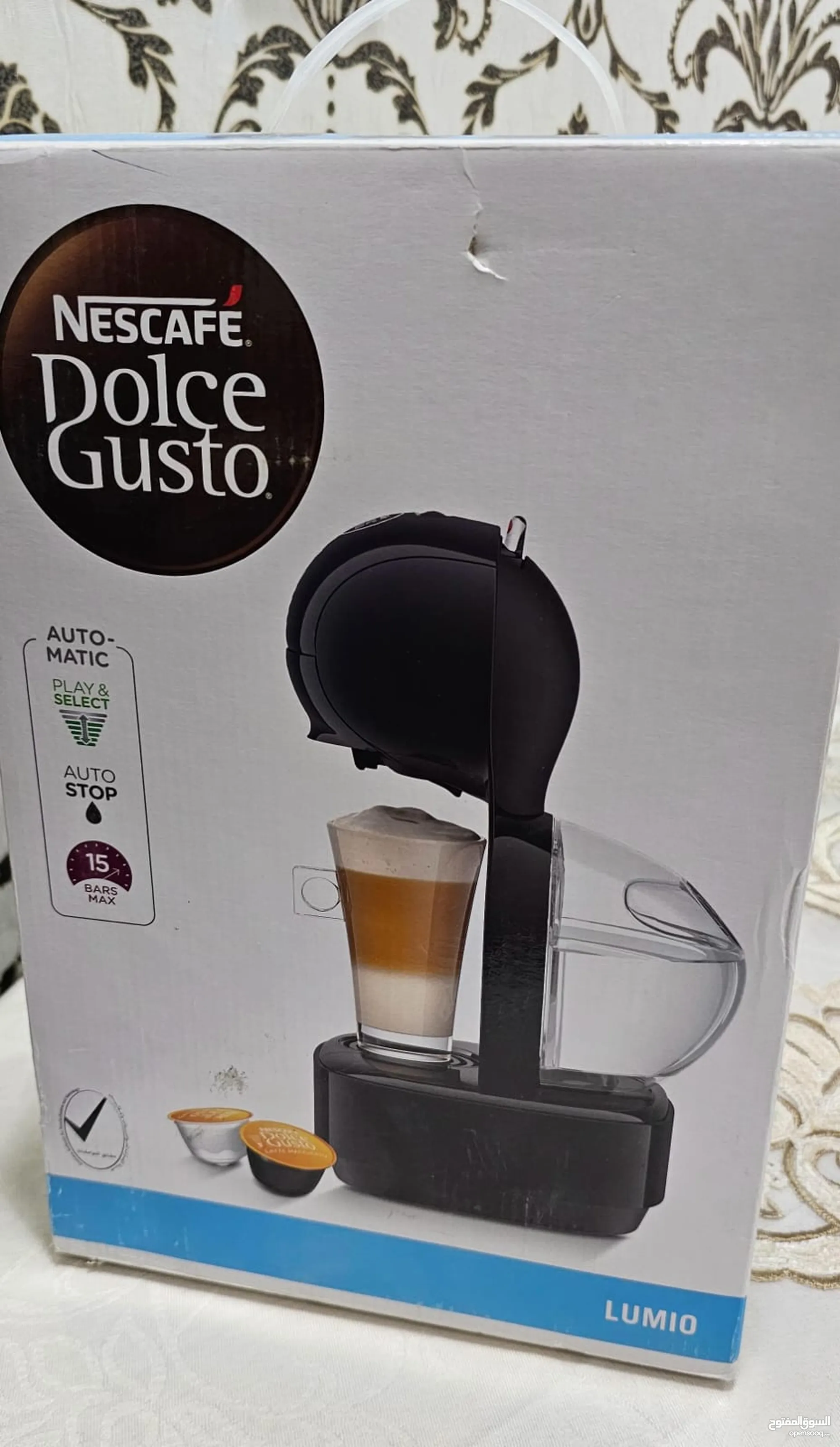NESCAFÉ Black Dolce Gusto Lumio Automatic Coffee Machine - (237341096 ...