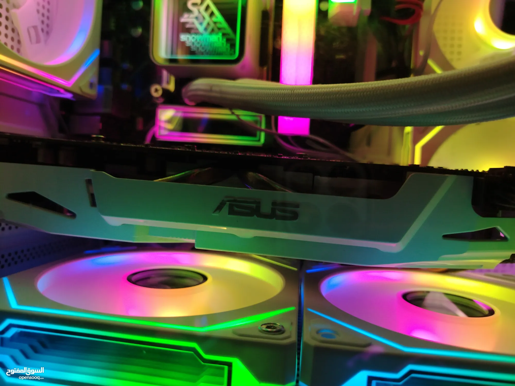 كمبيوتر احترافي اداء قوي مقابل سعر مناسب مراوح ARGB - (266669605) | السوق المفتوح