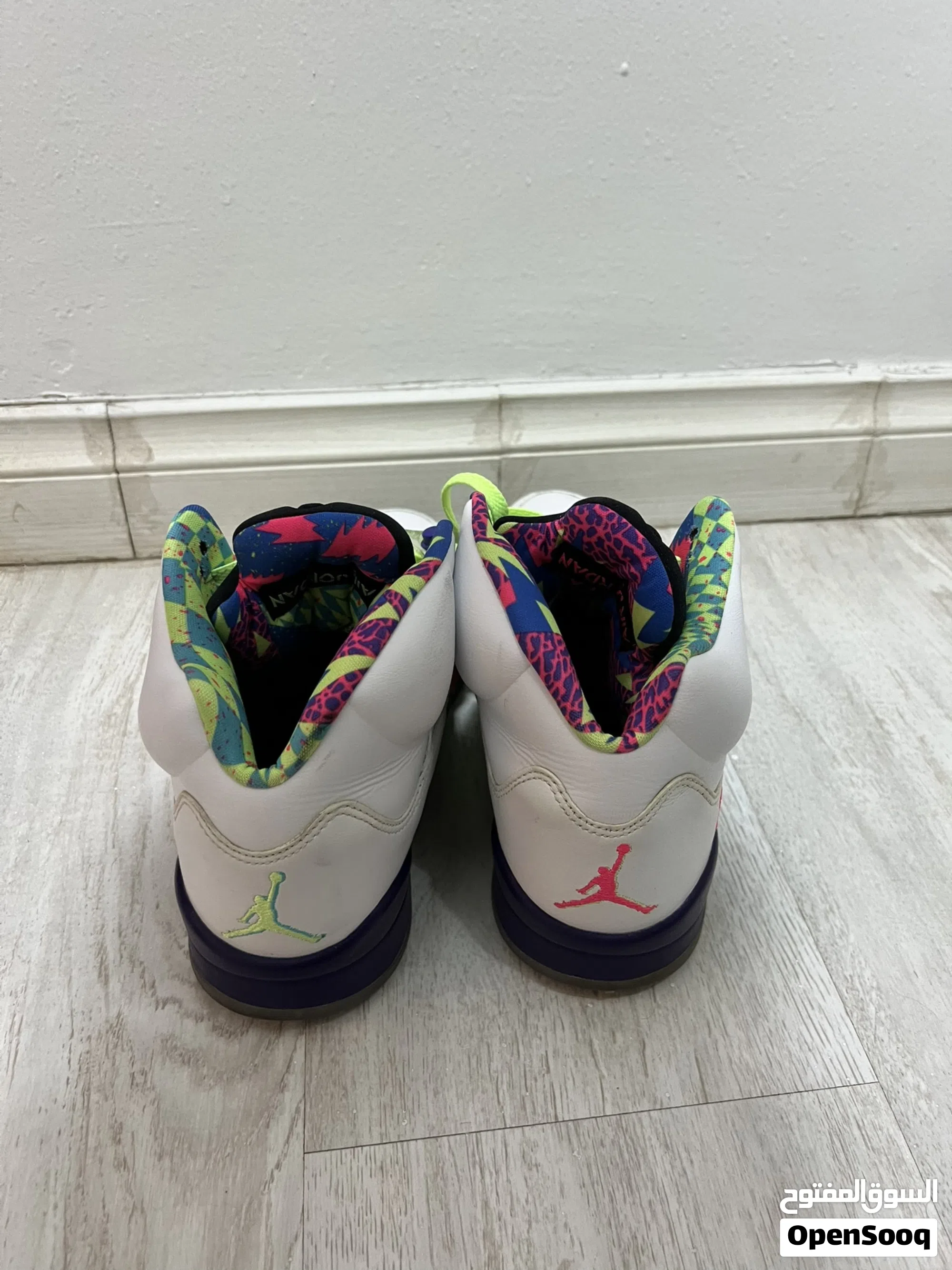 Jordan 5 alternative bel-air ghost green size 42 - (271833165) | السوق ...