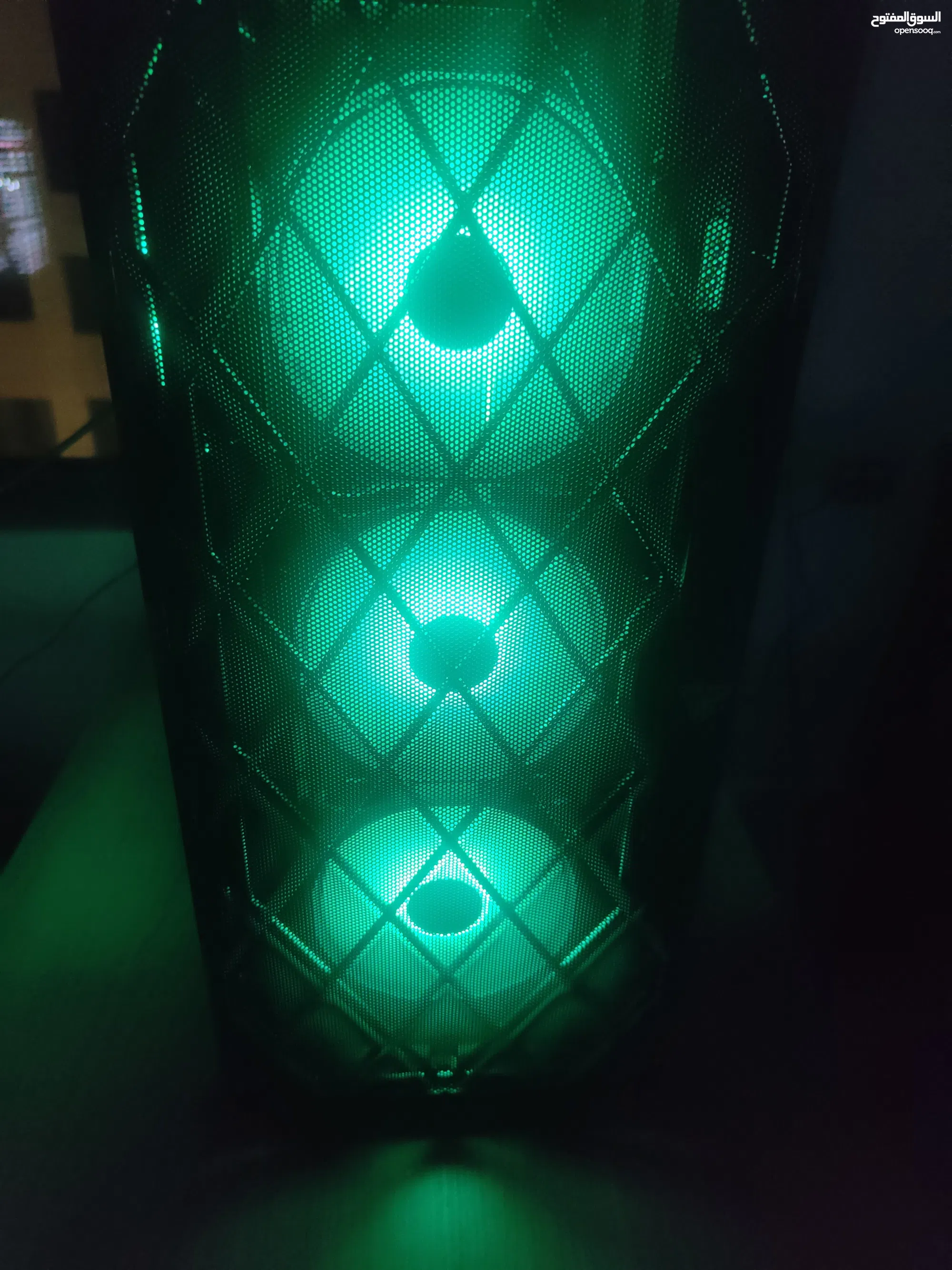 PC جديد AMD RYZEN 7 7700 8 Core CPU RTX 3060 12gb, 4 ARGB مراوح , 32GB ...