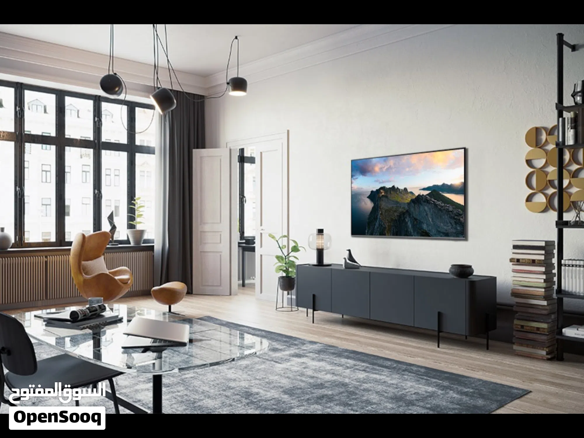 SAMSUNG QLED 55" Q70D 4K 120HZ - (275247391) | السوق المفتوح