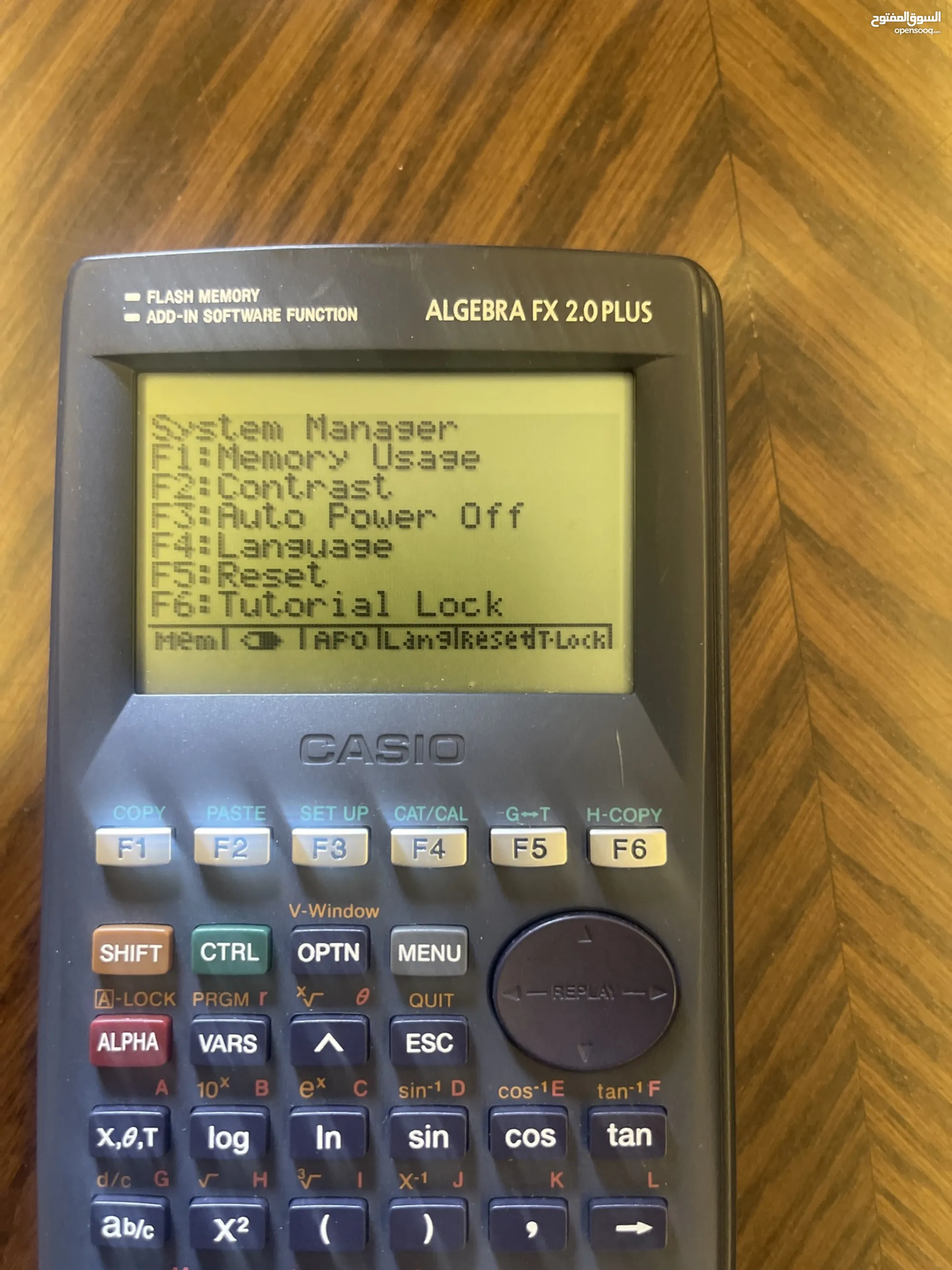 Casio algebra FX 2 plus الة حاسبة - (252976363) | السوق المفتوح