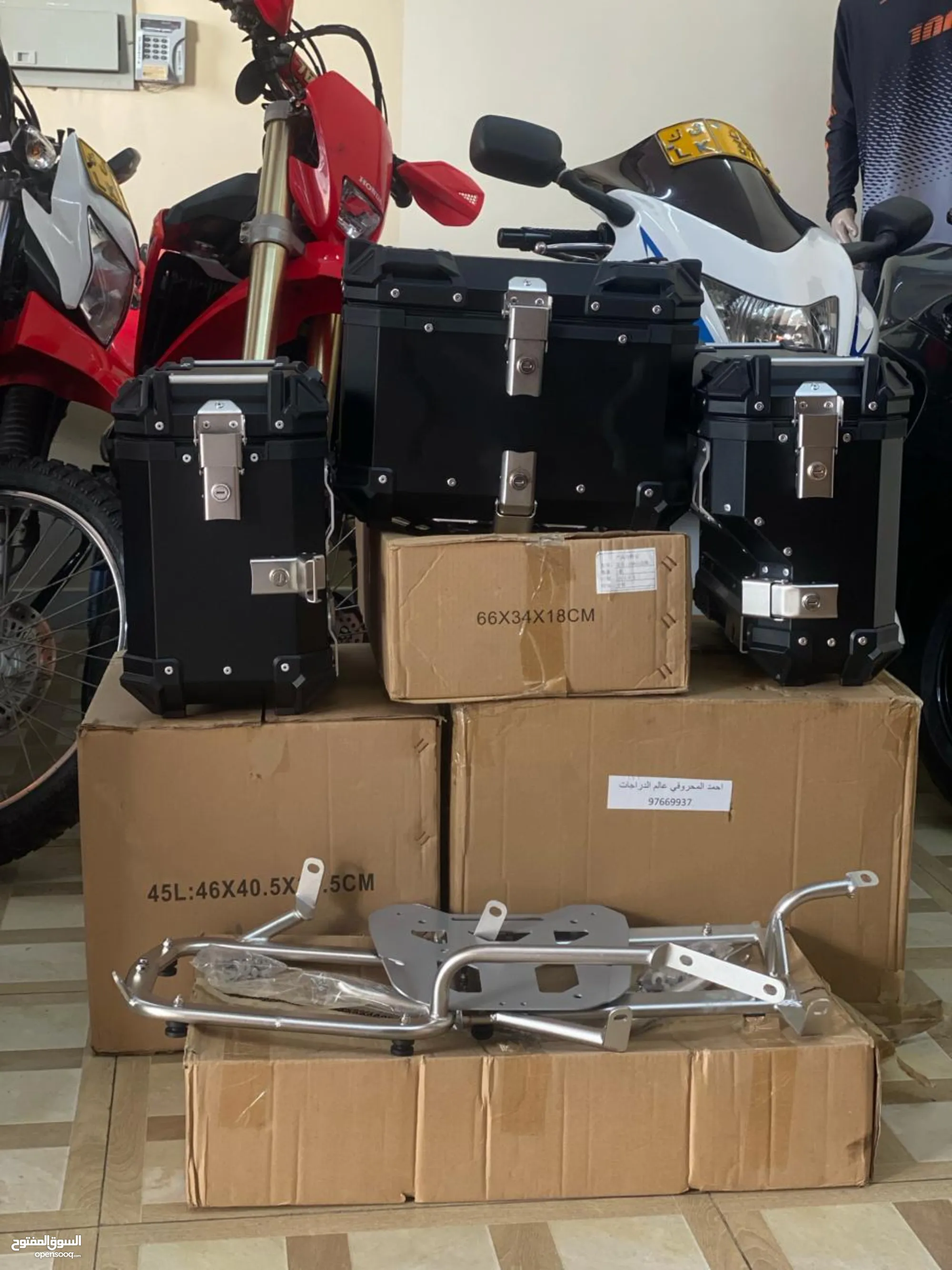 Top & Side Box Adventure Bike - (242651361) | السوق المفتوح