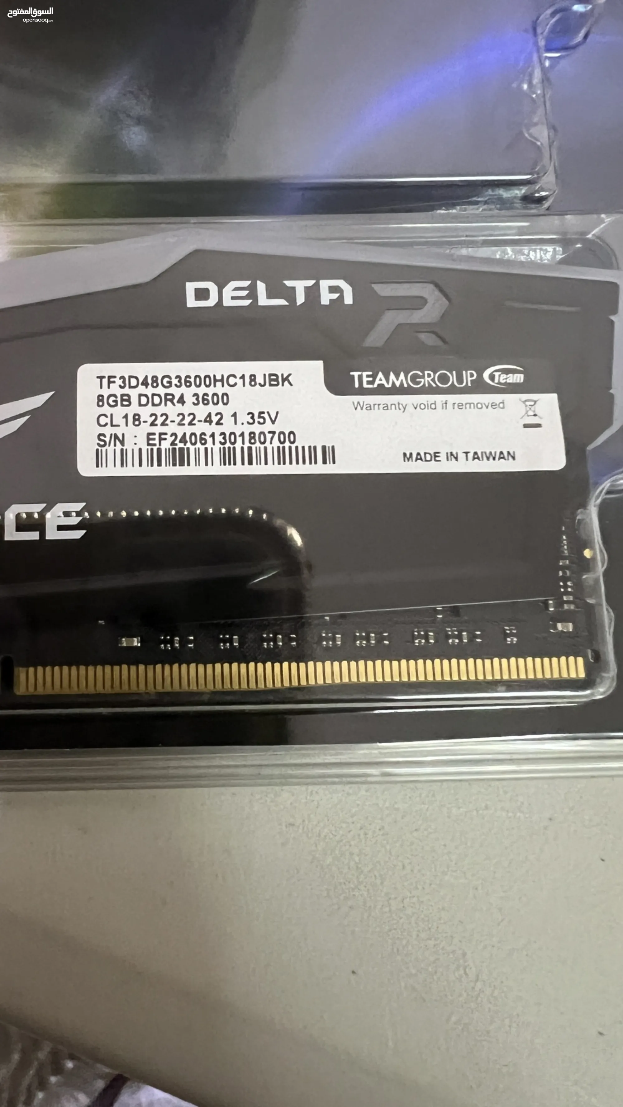 New Team Group Delta T-Force 8GB RGB RAM - (250318113) | السوق المفتوح
