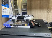 PS4 PRO 1T : أجهزة ألعاب بلايستيشن 4 برو مستعمل : عمان مرج الحمام (232325284)