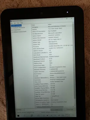 Hp 408 Tablet windows 10