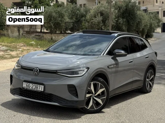 2 Used Volkswagen ID 4 Burgundy Color For Sale in Irbid : Price from ...